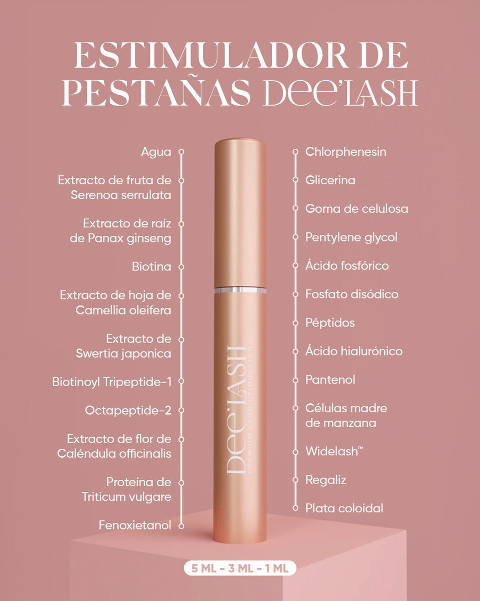 Dee’Lash Premium – Suero Estimulador 3 ml – DeeLash Premium
