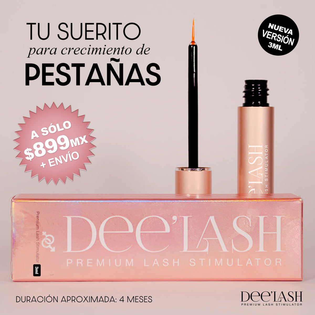3ml Dee’Lash Premium - Estimulador – DeeLash Premium